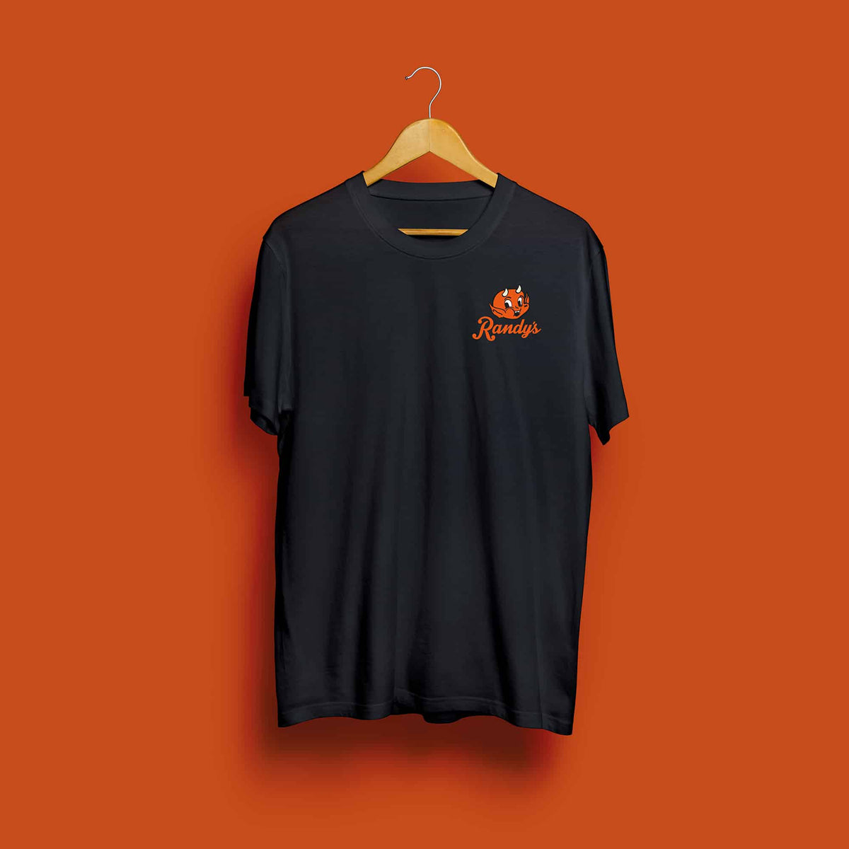 Sinner - Randy's Wing Bar - Black Tee | Randy's Original Wing Co